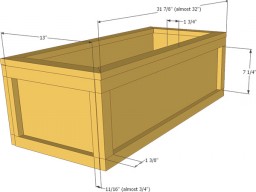 DIY Flower Boxes - A fun woodworking project for any skill level